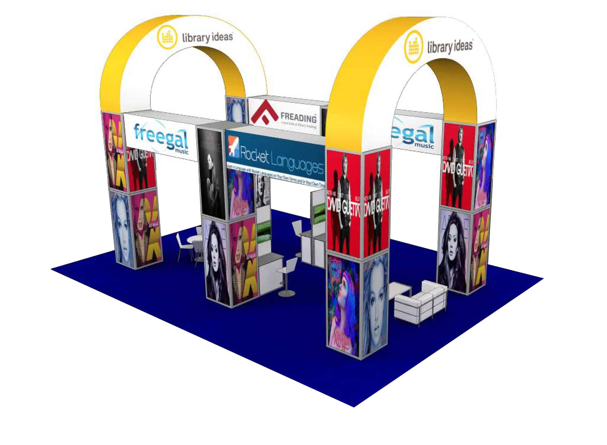 Library Ideas - Orlando Rental Exhibits